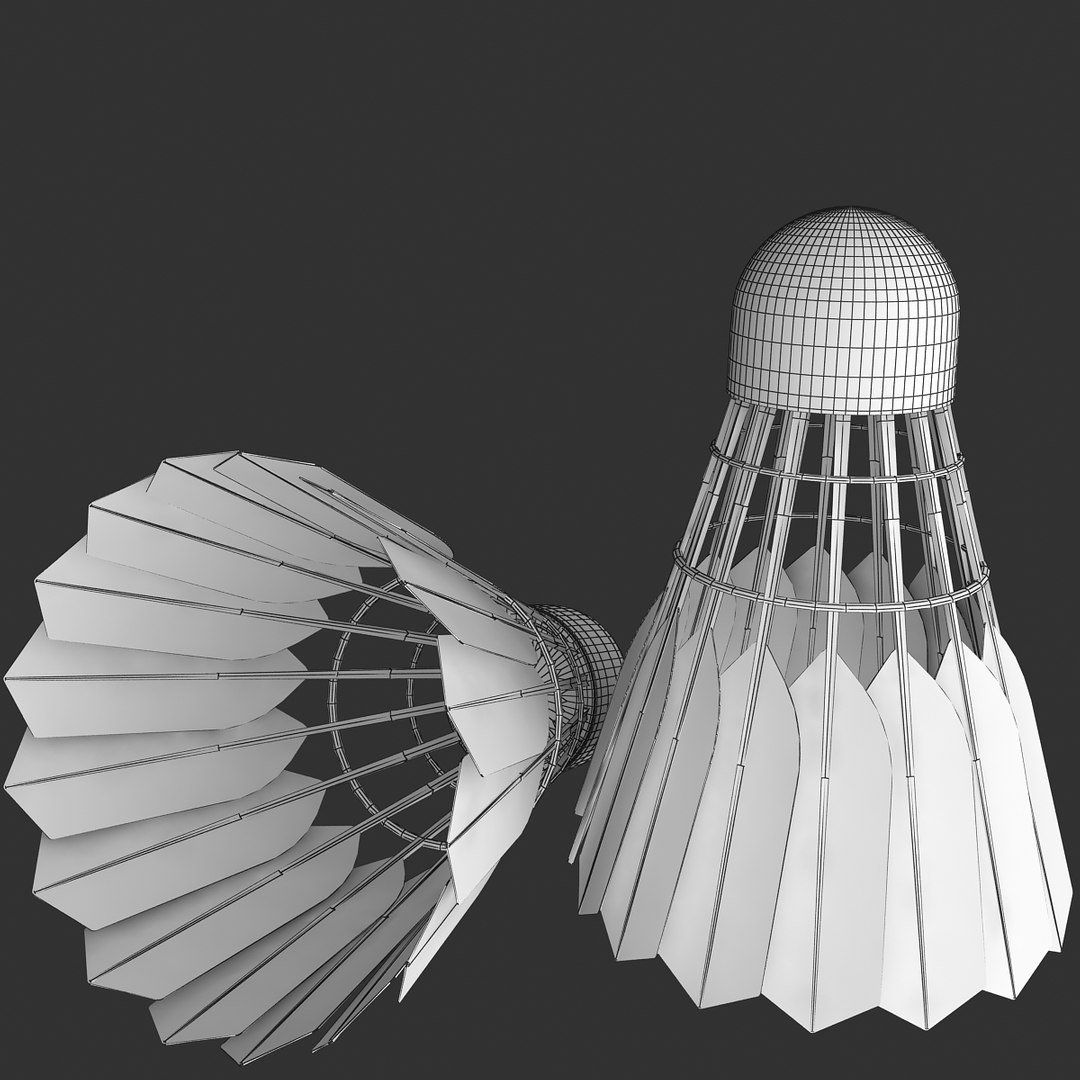 3d Shuttlecock Model