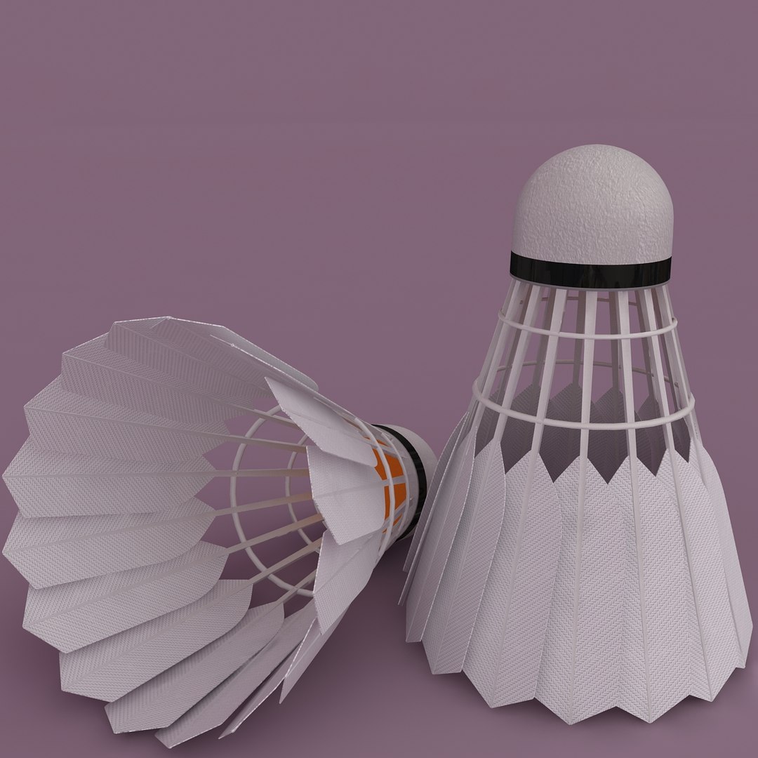 3d Shuttlecock Model