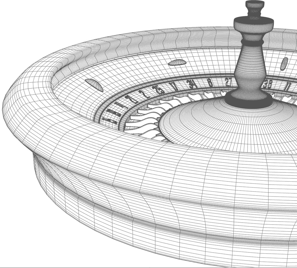 Roulette Wheel Modern 3D model - TurboSquid 2085468