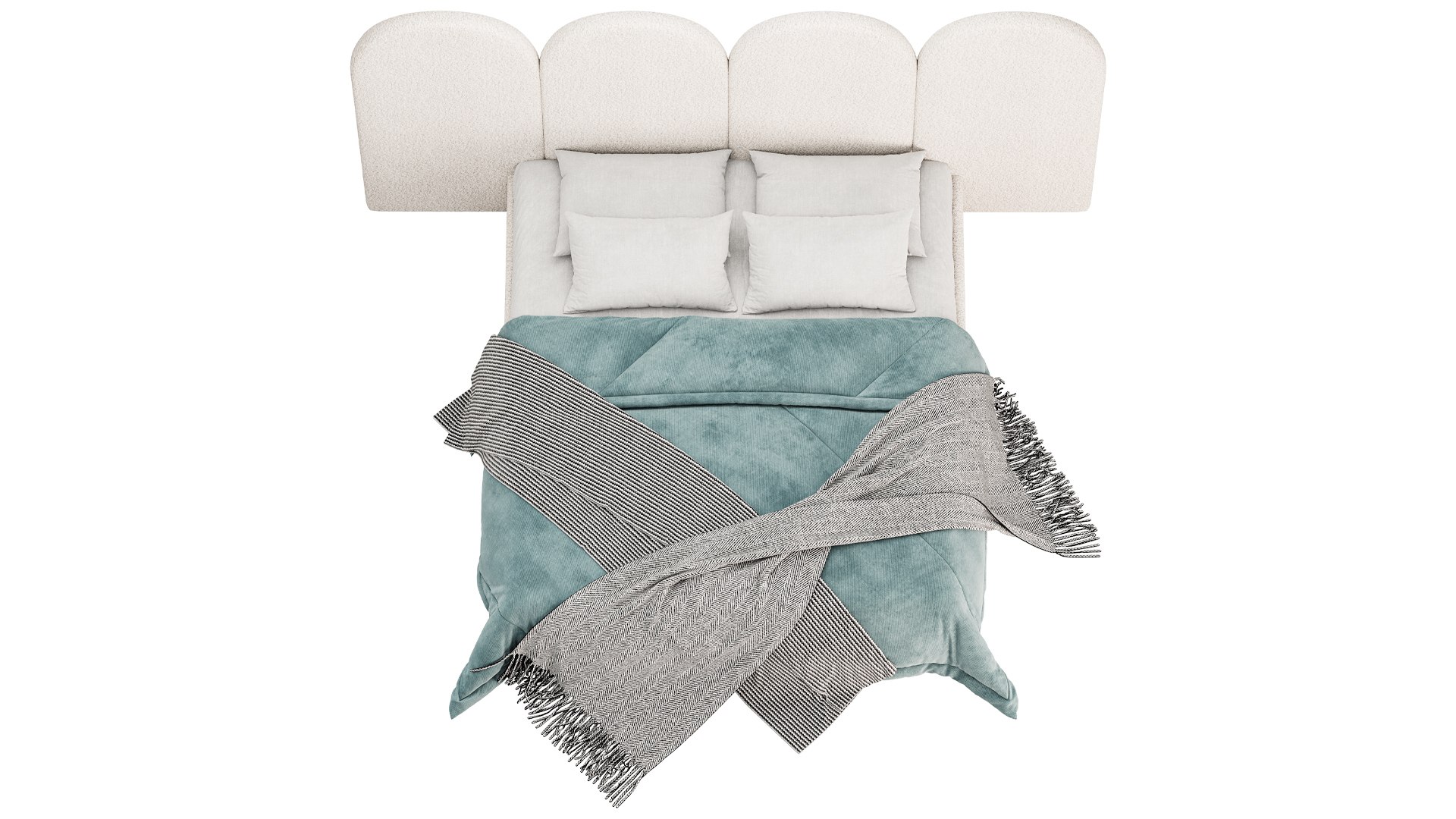 ALBA Bed 3D Model - TurboSquid 2371269