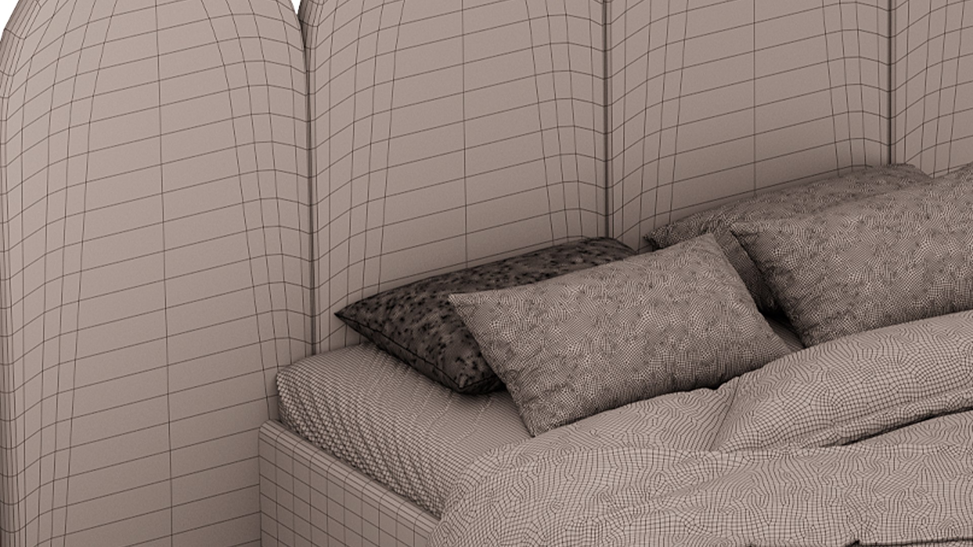 ALBA Bed 3D Model - TurboSquid 2371269