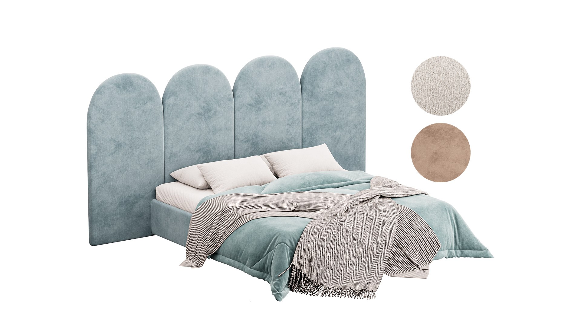 ALBA Bed 3D Model - TurboSquid 2371269