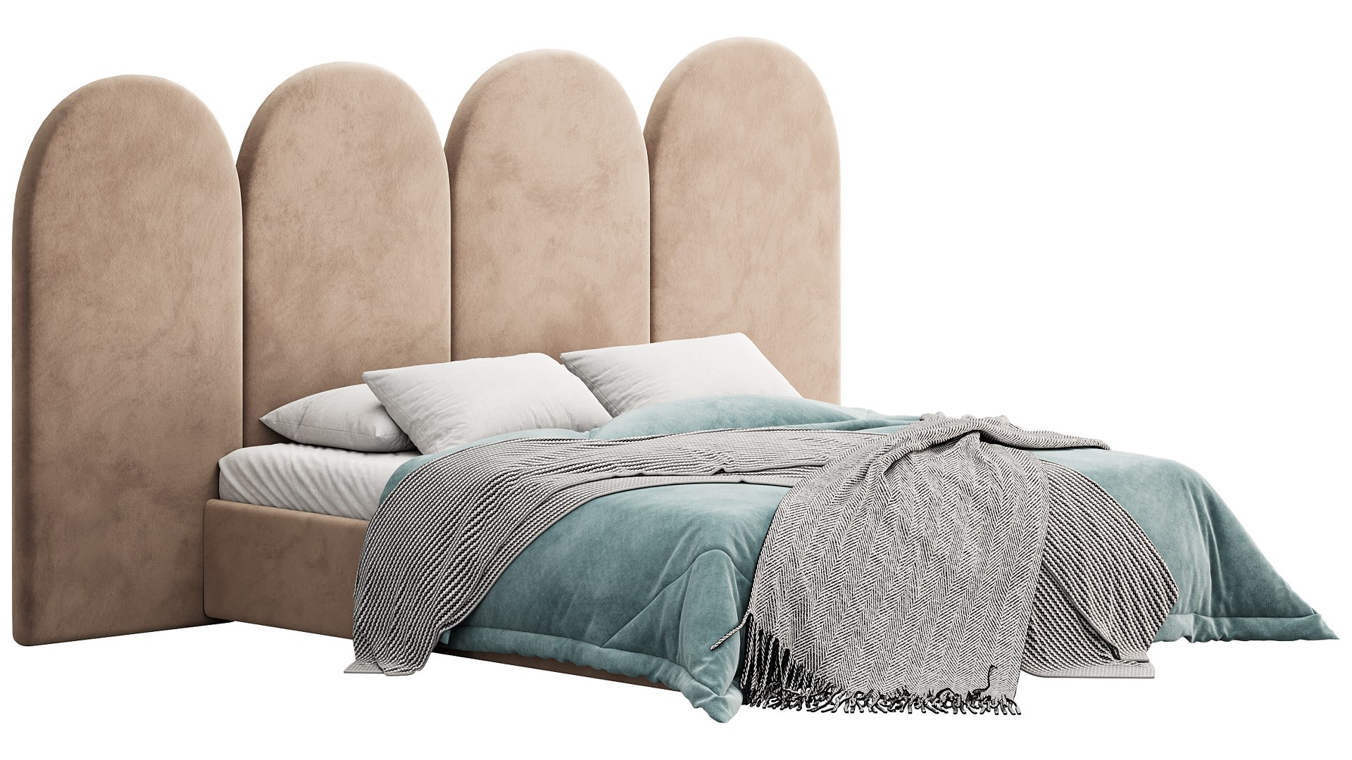 ALBA Bed 3D Model - TurboSquid 2371269