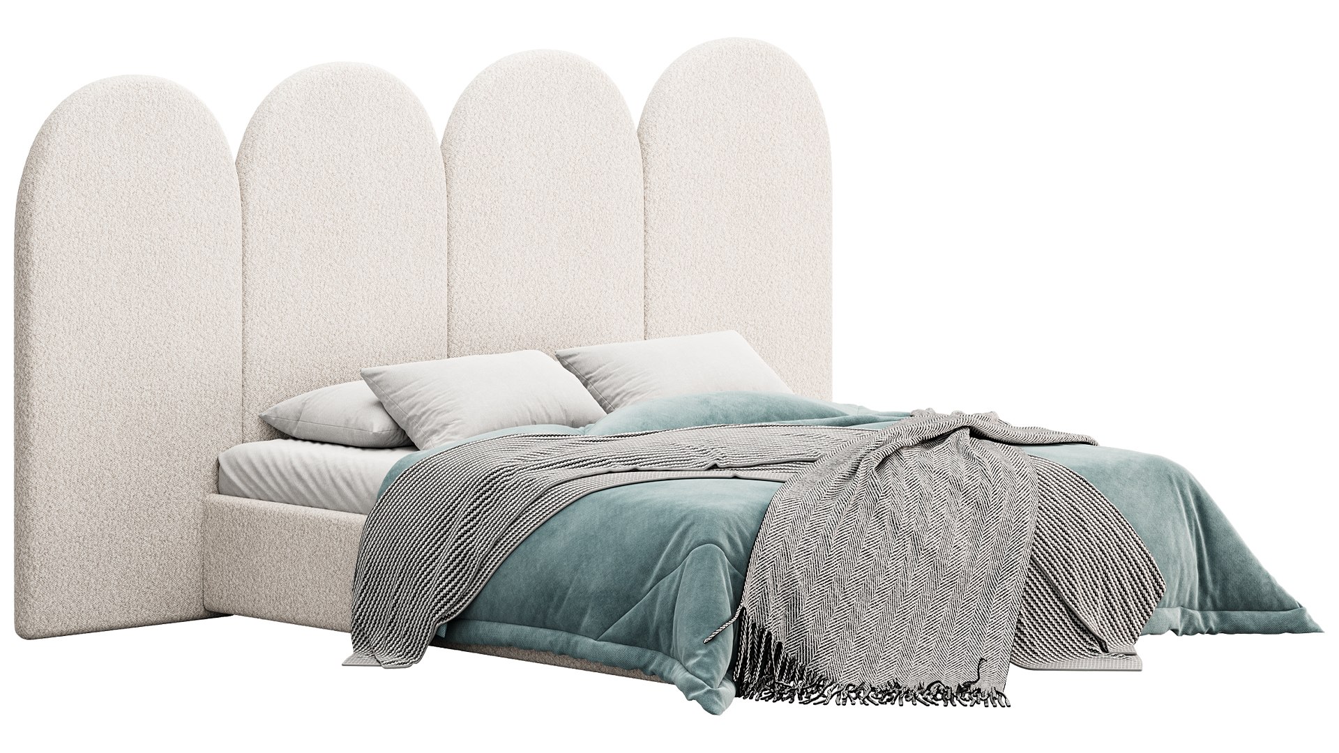 ALBA Bed 3D Model - TurboSquid 2371269