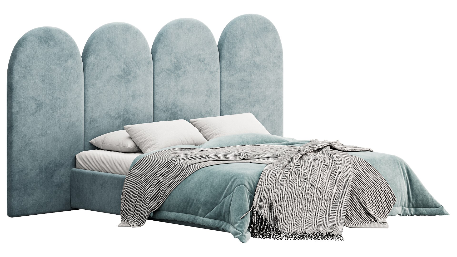 ALBA Bed 3D Model - TurboSquid 2371269