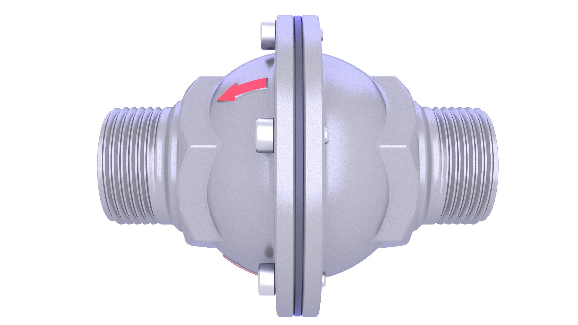 Non-return Valve 38 3D Model - TurboSquid 2257264