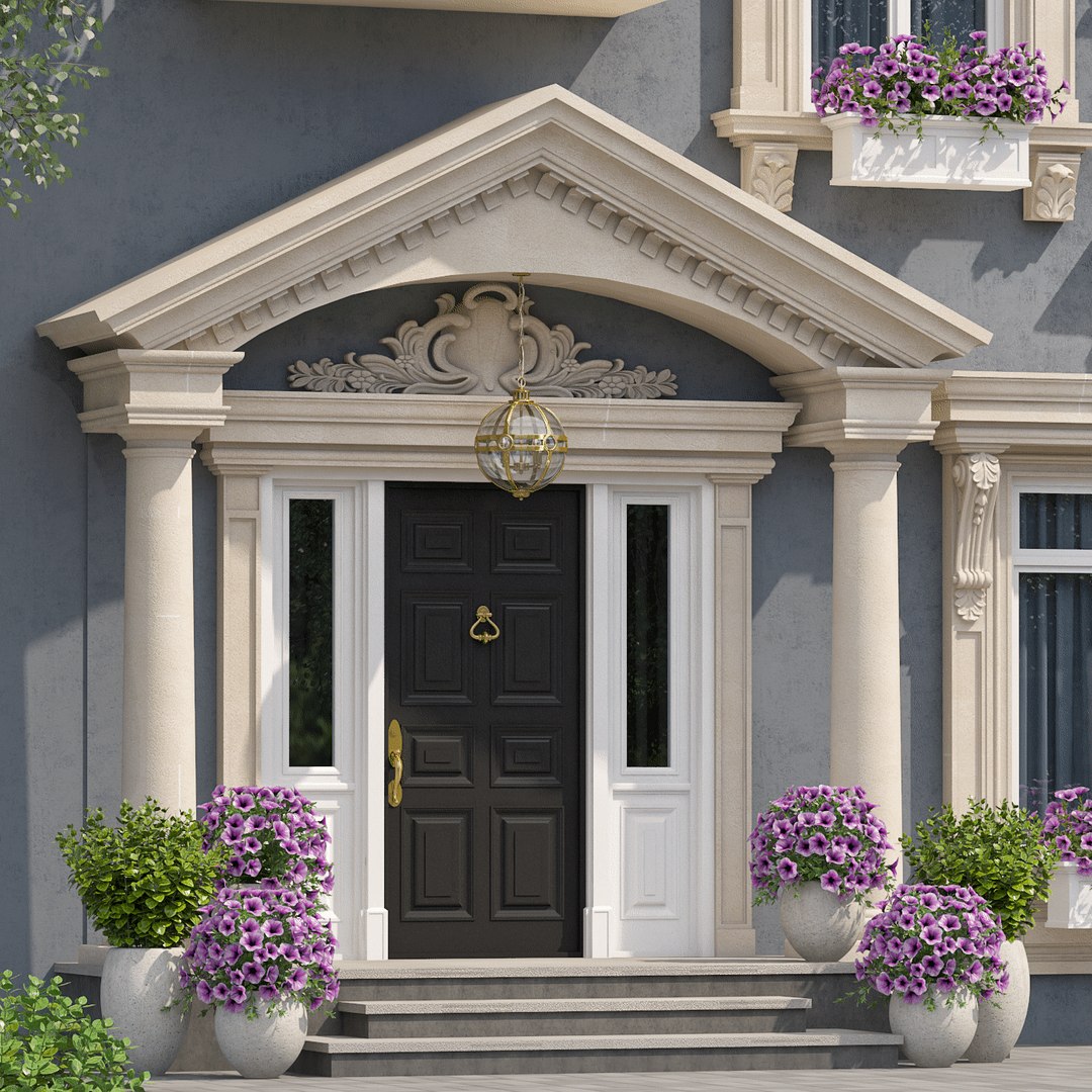 Windows Doors 5 Style 3D Model - TurboSquid 1423374