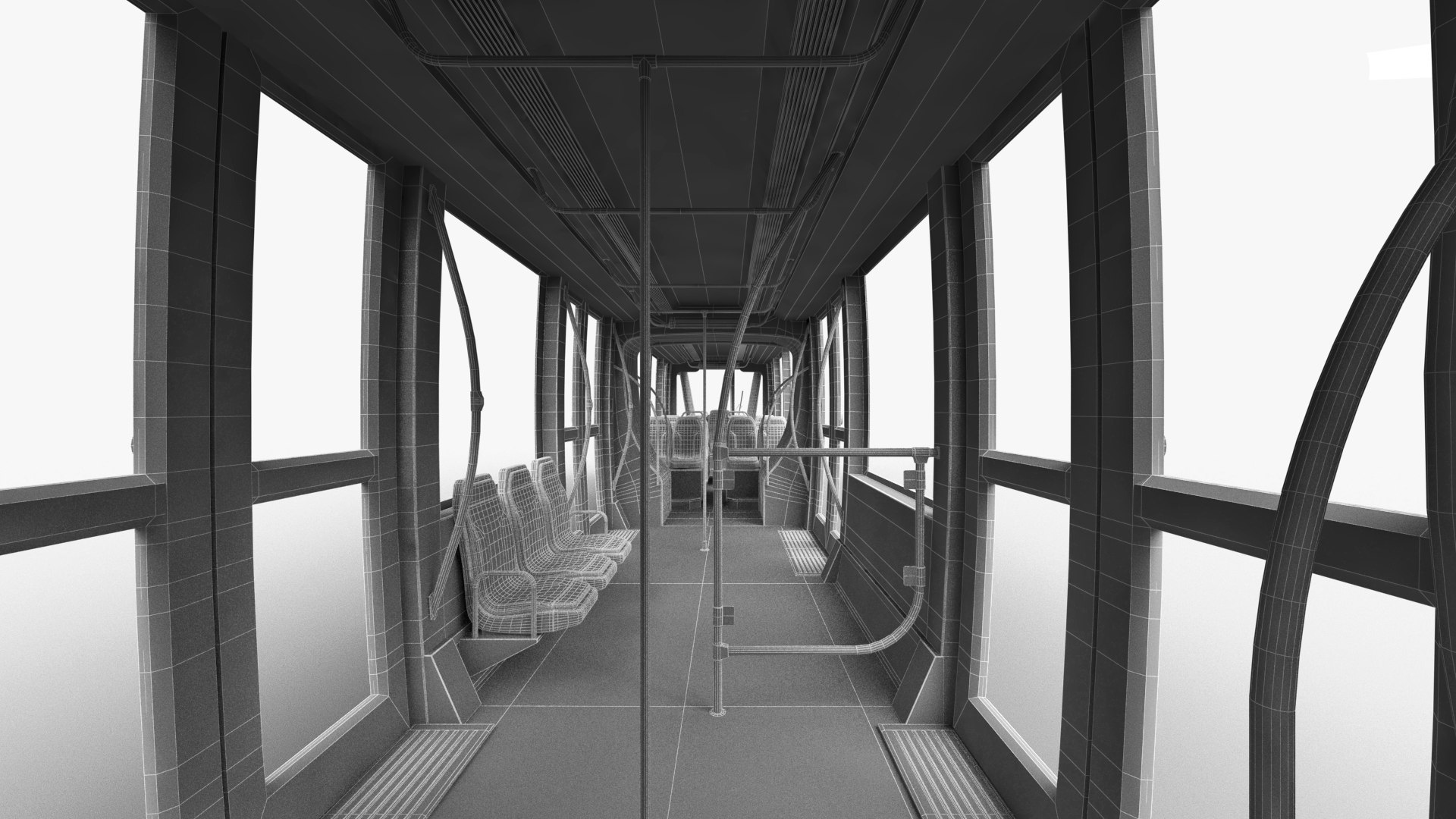 Tram Adelaide Alstom Citadis 3d Max