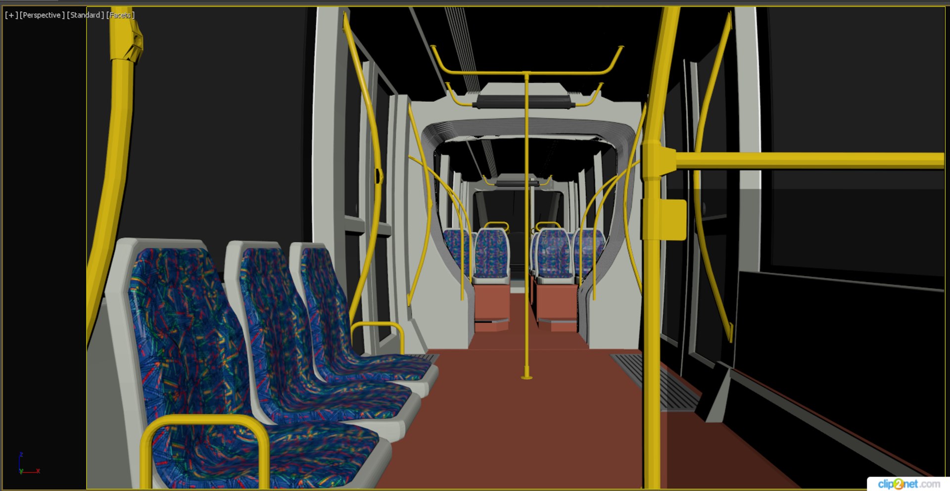 Tram Adelaide Alstom Citadis 3d Max