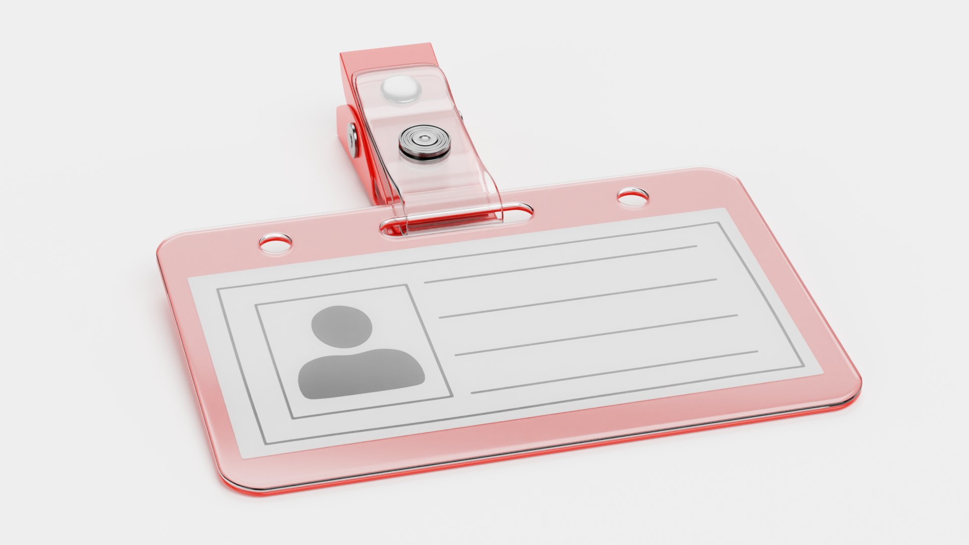 3D Name Badge 3 Model - TurboSquid 1718460