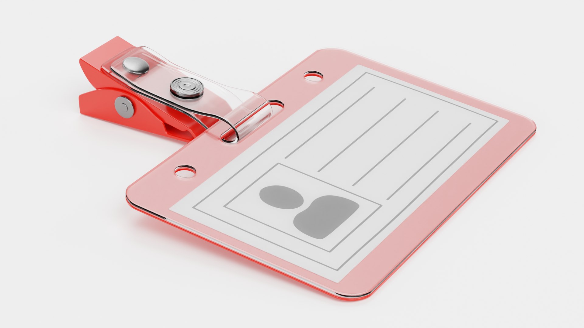 3D Name Badge 3 Model - TurboSquid 1718460