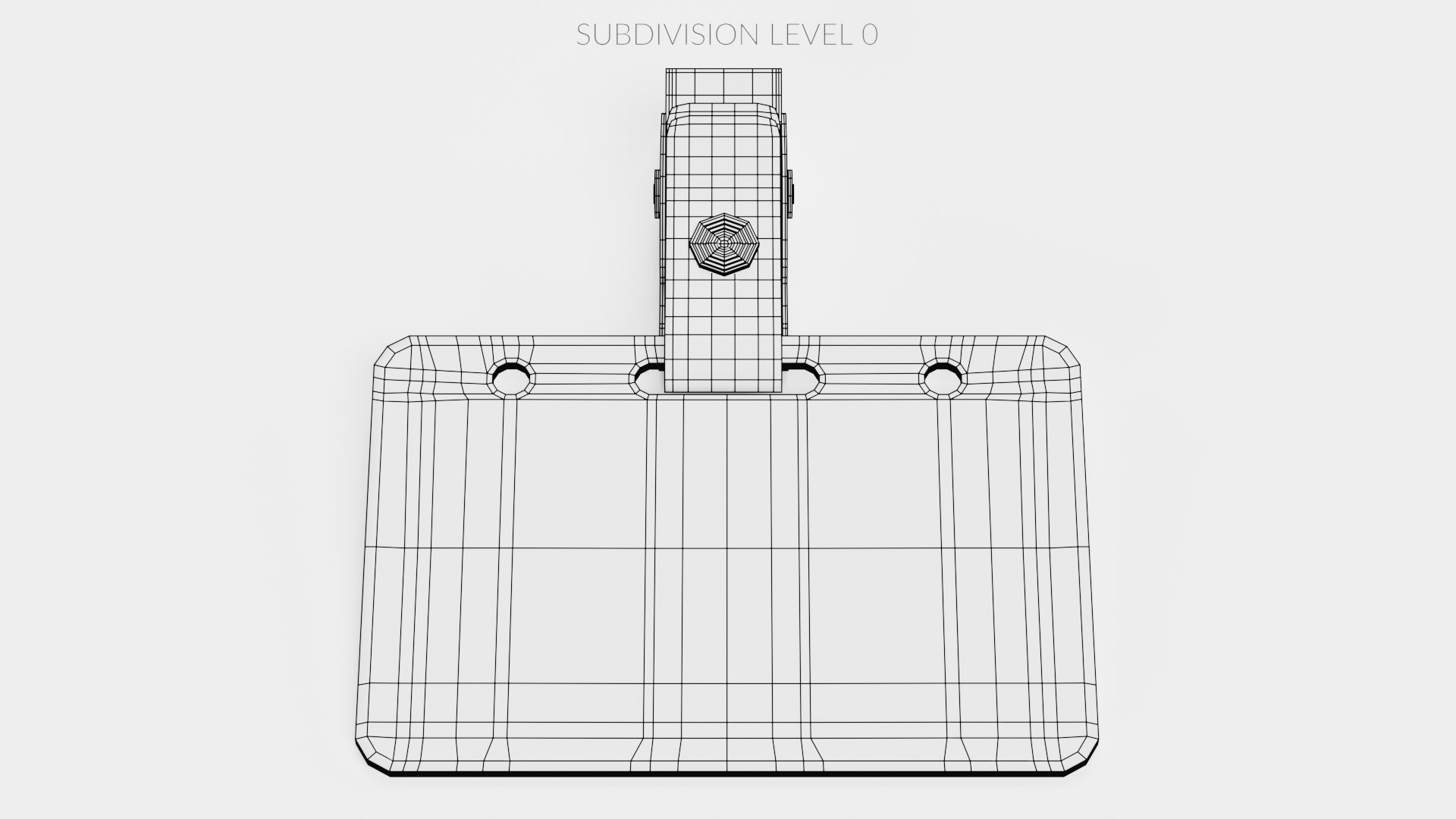 3D Name Badge 3 Model - TurboSquid 1718460