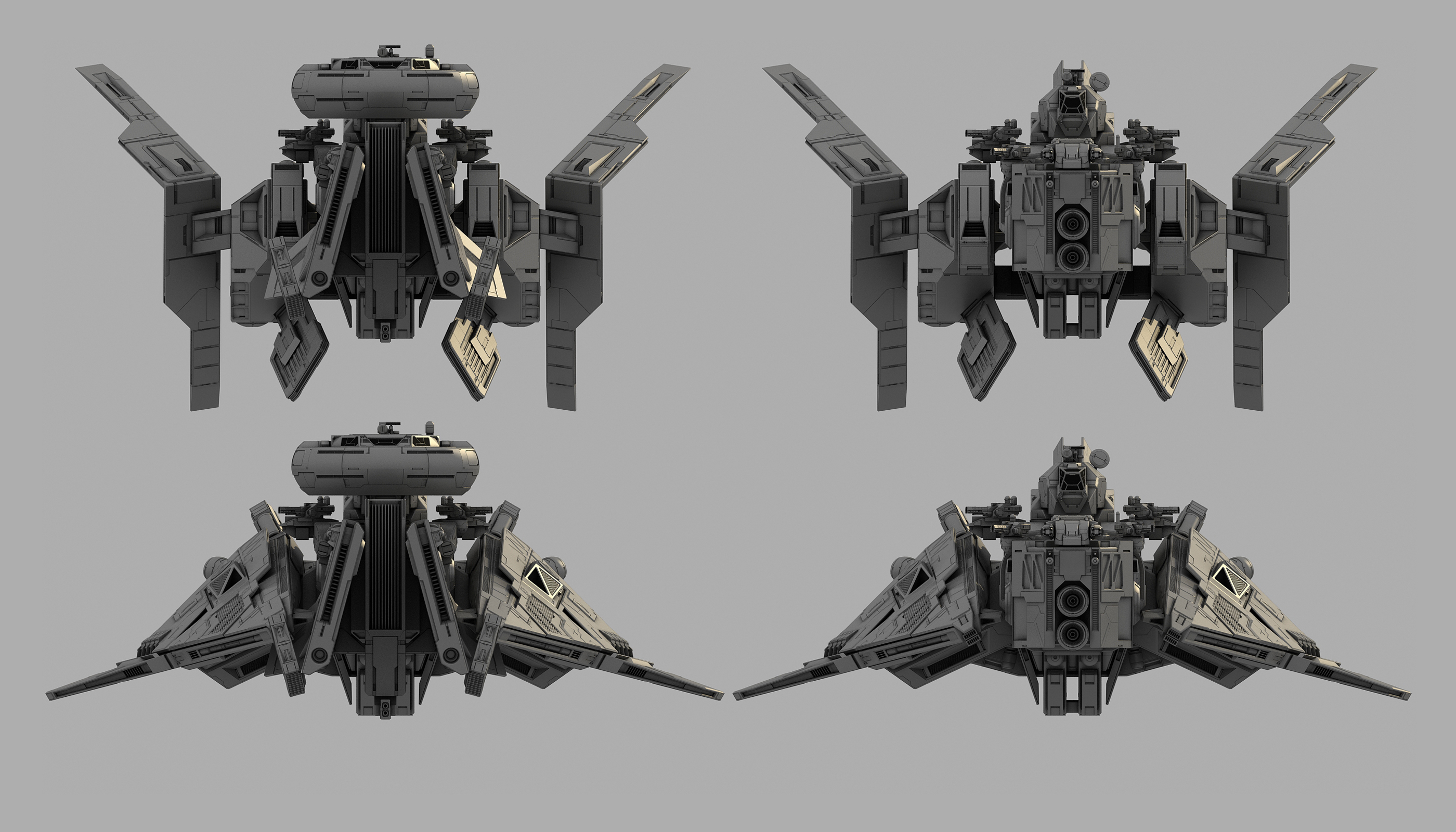battle space ship max