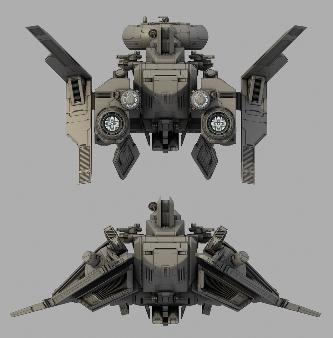 battle space ship max
