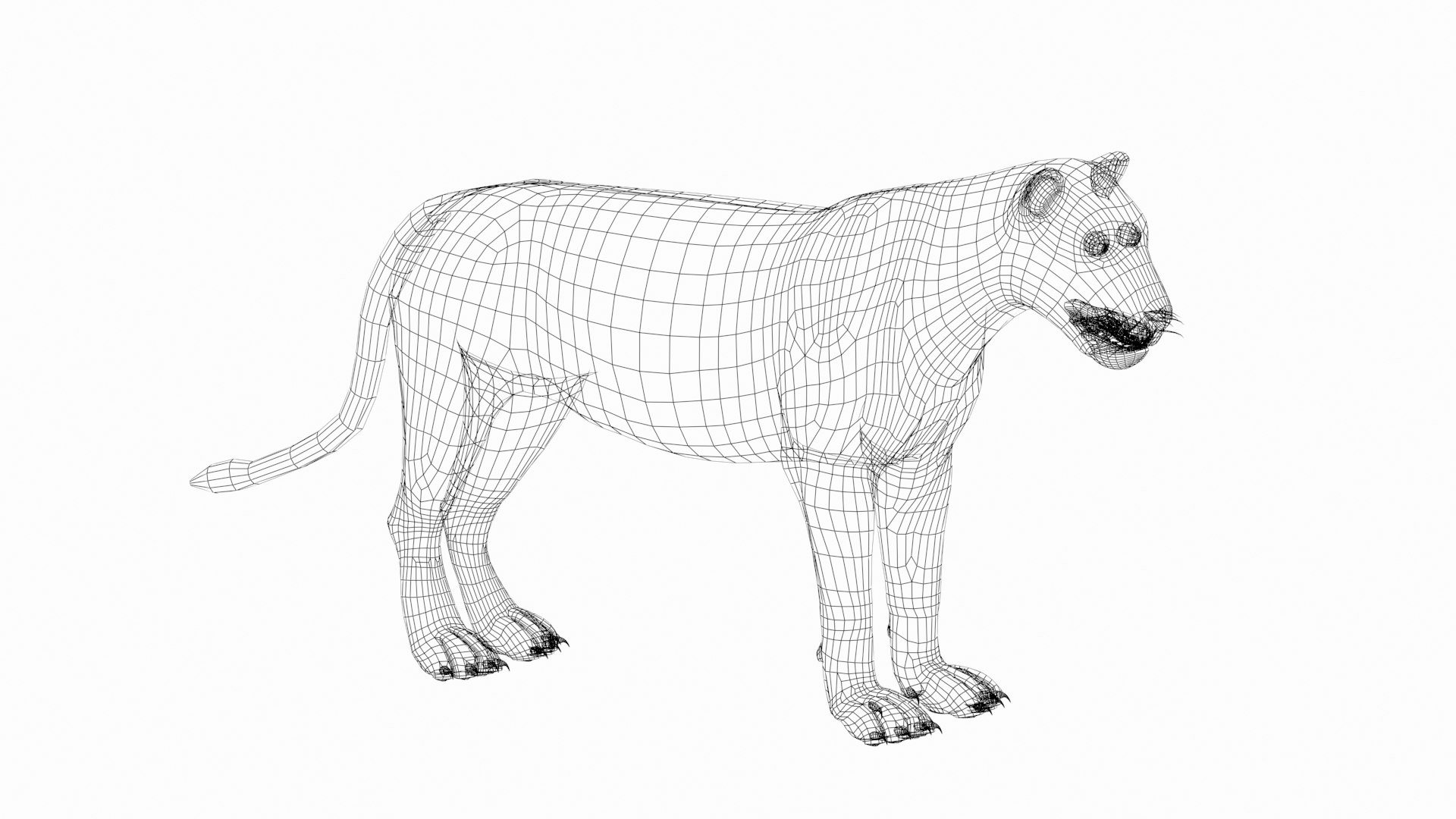 Lioness 3D Model - TurboSquid 1760017