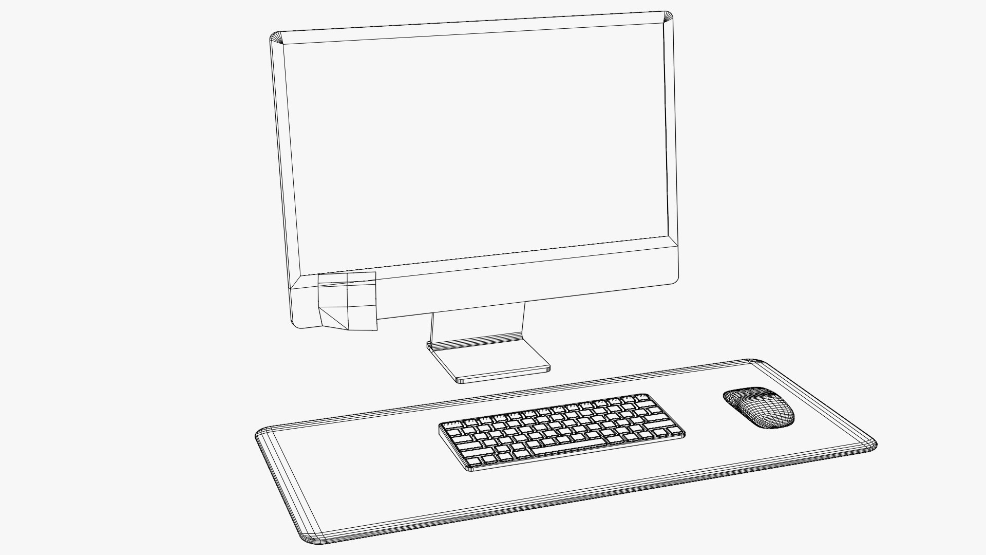 3D Computer Set Imac - TurboSquid 2315235