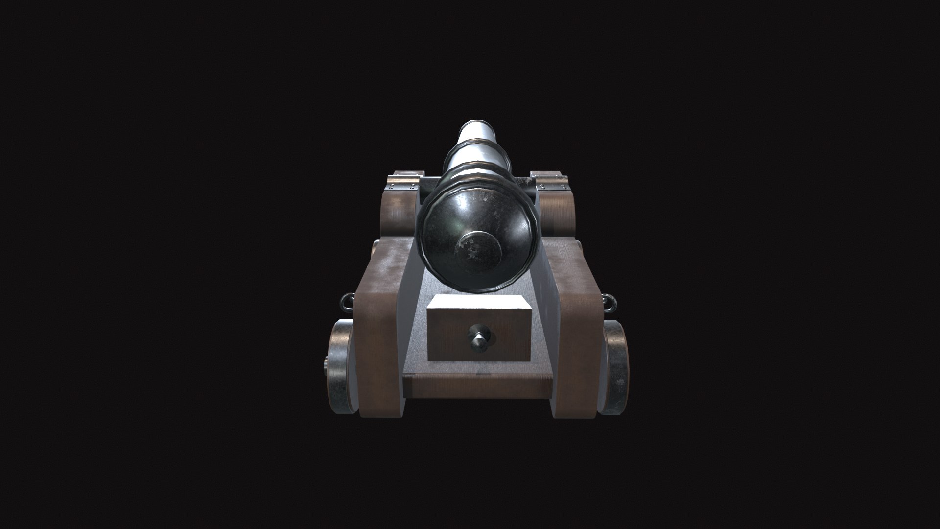 3D Medieval Cannon 04 New - TurboSquid 2318928