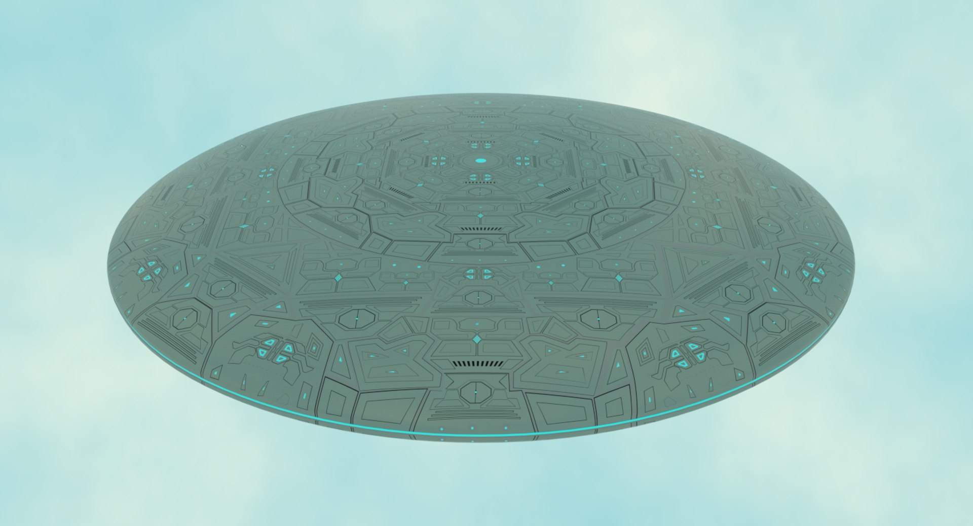 Ufo 3D model - TurboSquid 1352959