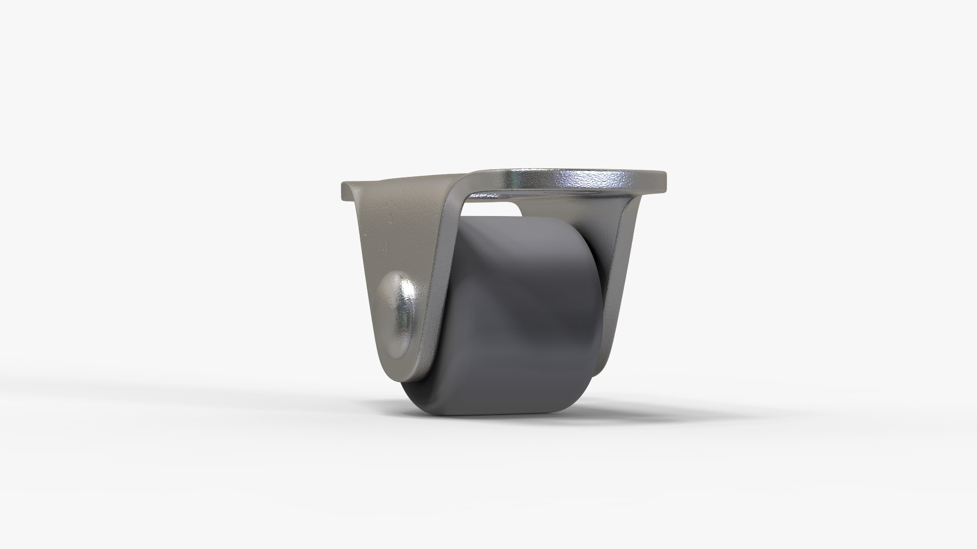 Small Rubber Caster 3D Model - TurboSquid 2376770