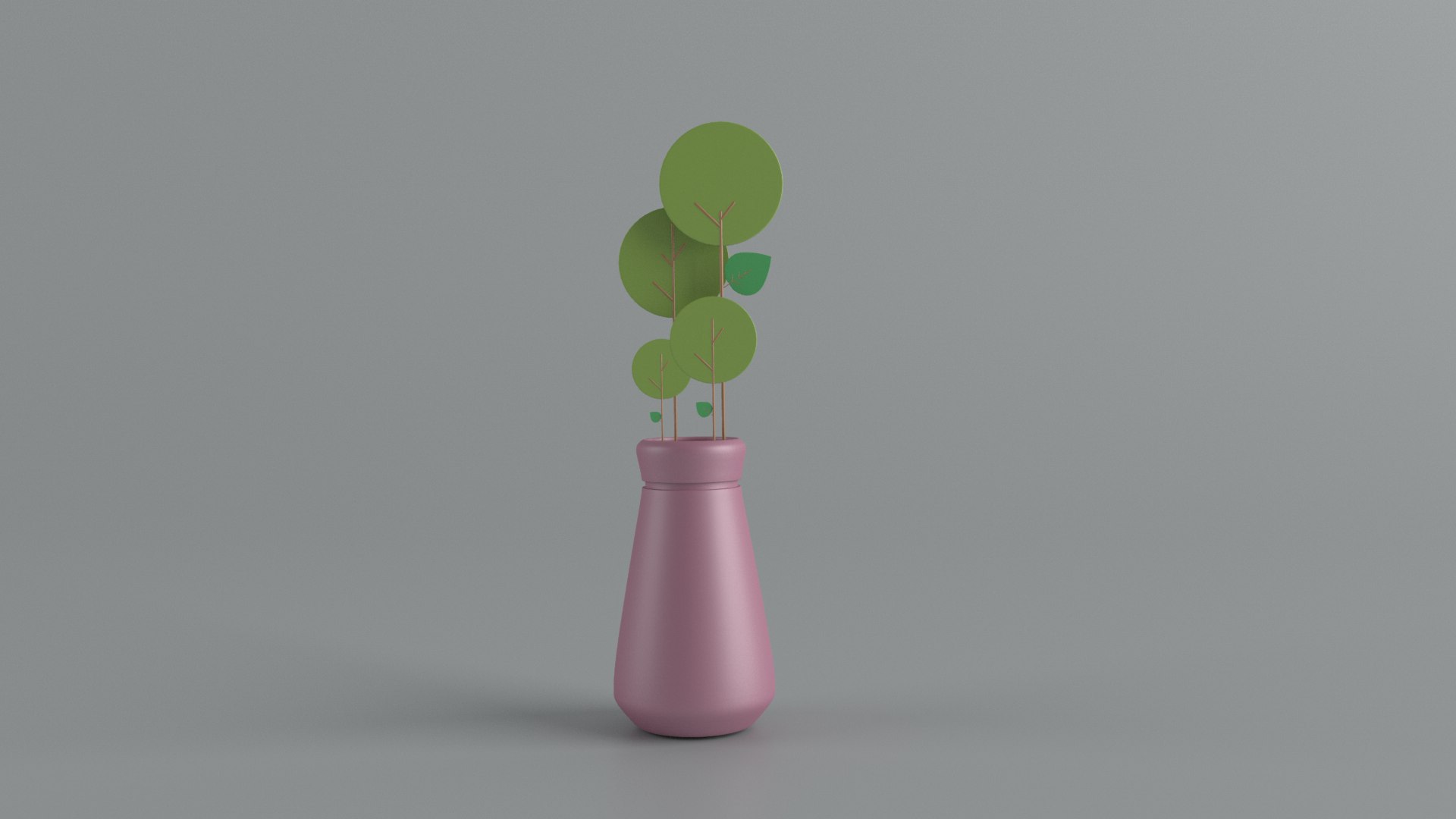 Circle Flower 3D Model - TurboSquid 1949331
