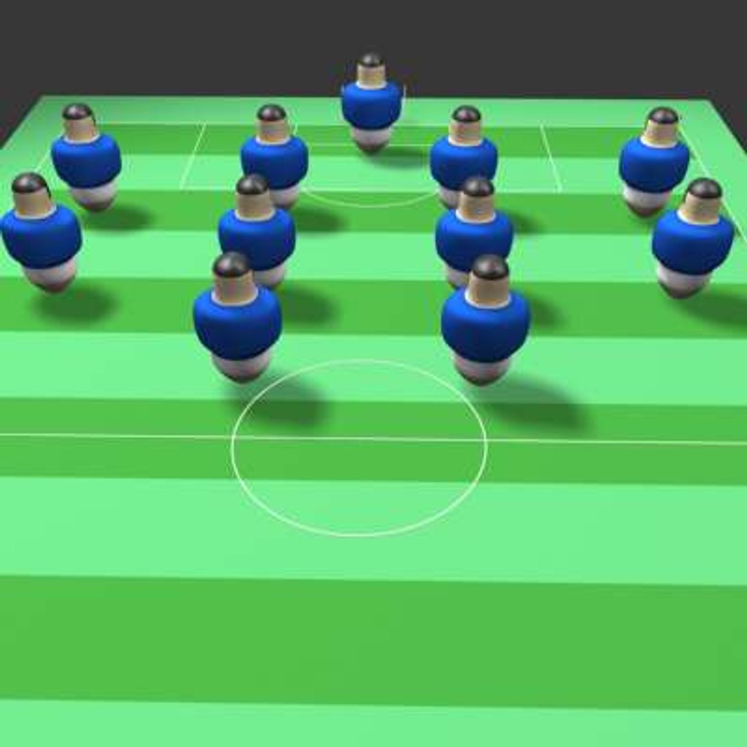 3d Soccer Field