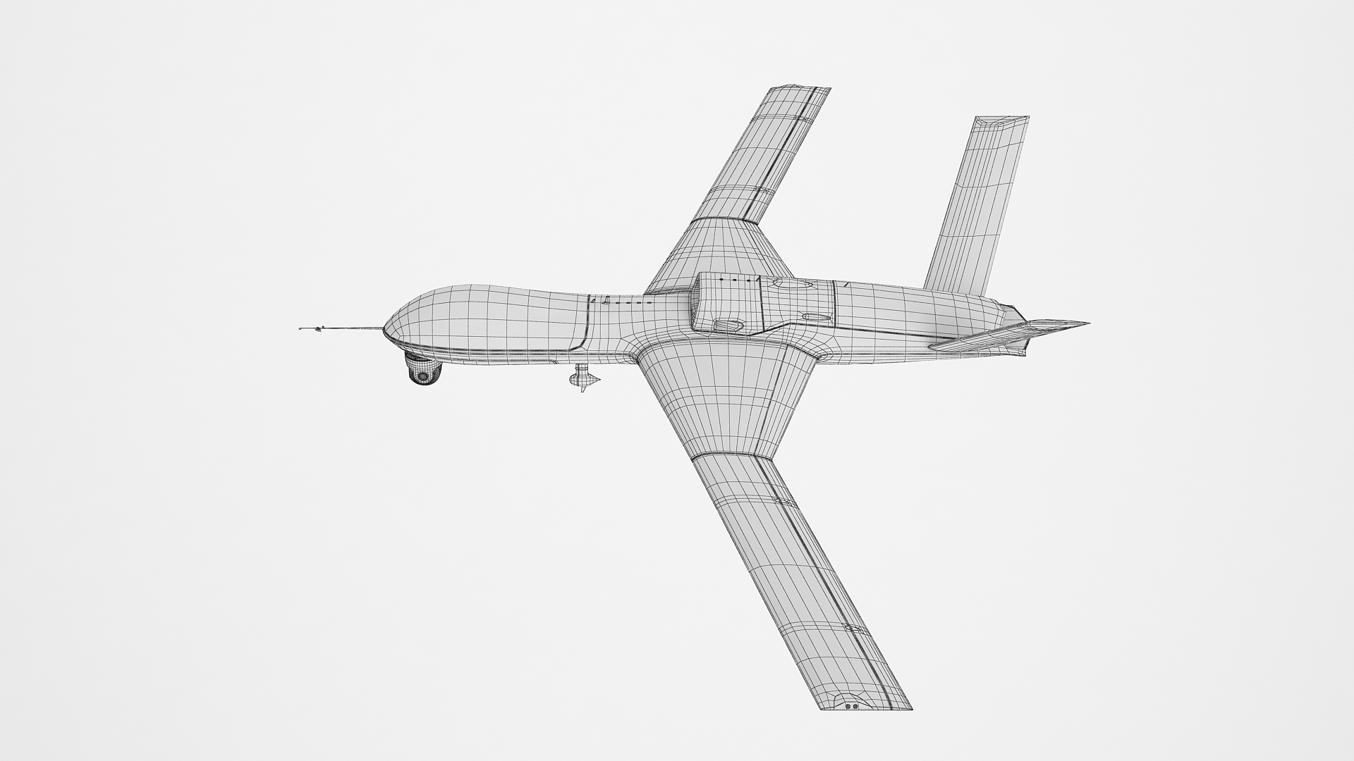 UAV MQ 20 Avenger 03 3D - TurboSquid 1949360