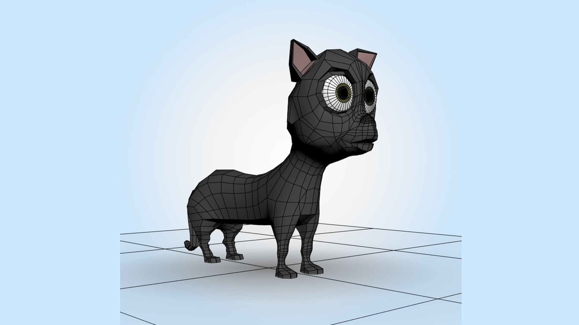 Black Cat Model - TurboSquid 2001097