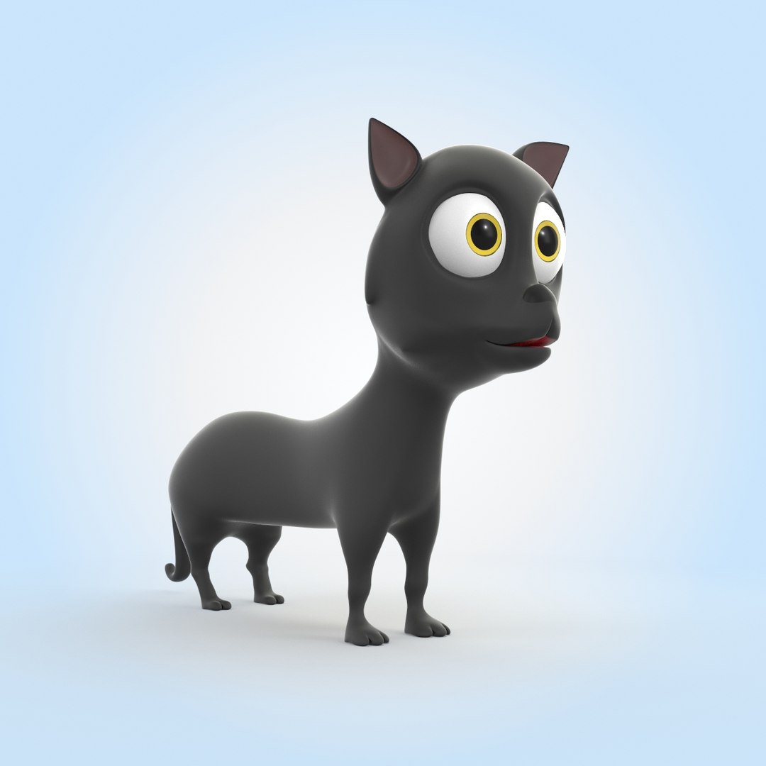 Black Cat Model - TurboSquid 2001097