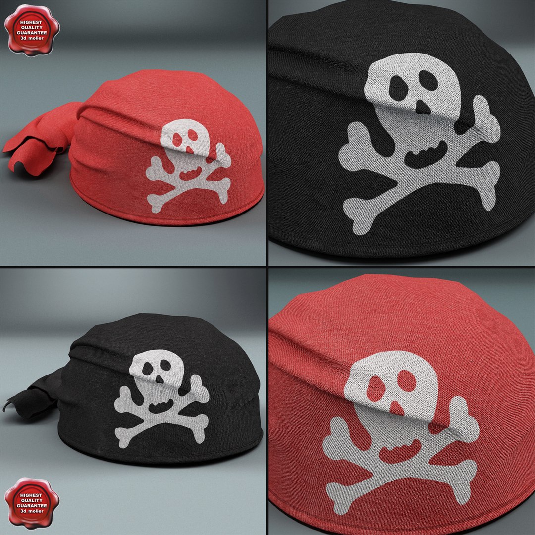 Pirate Scarf Hats Max
