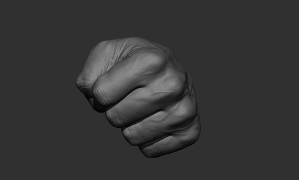 modelo 3d Esculpir mano masculina en 2 poses - TurboSquid 1853721