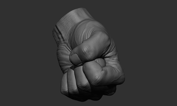 modelo 3d Esculpir mano masculina en 2 poses - TurboSquid 1853721