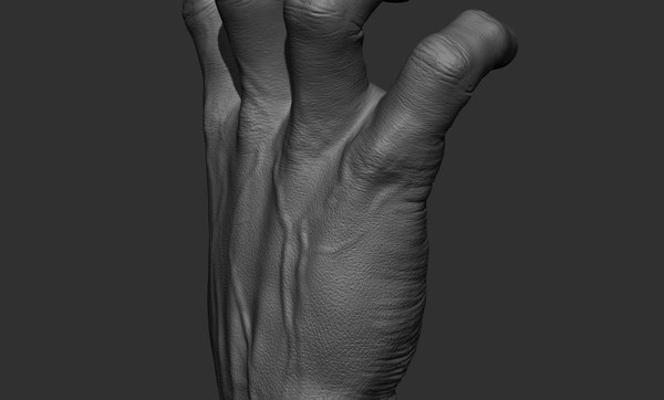 modelo 3d Esculpir mano masculina en 2 poses - TurboSquid 1853721