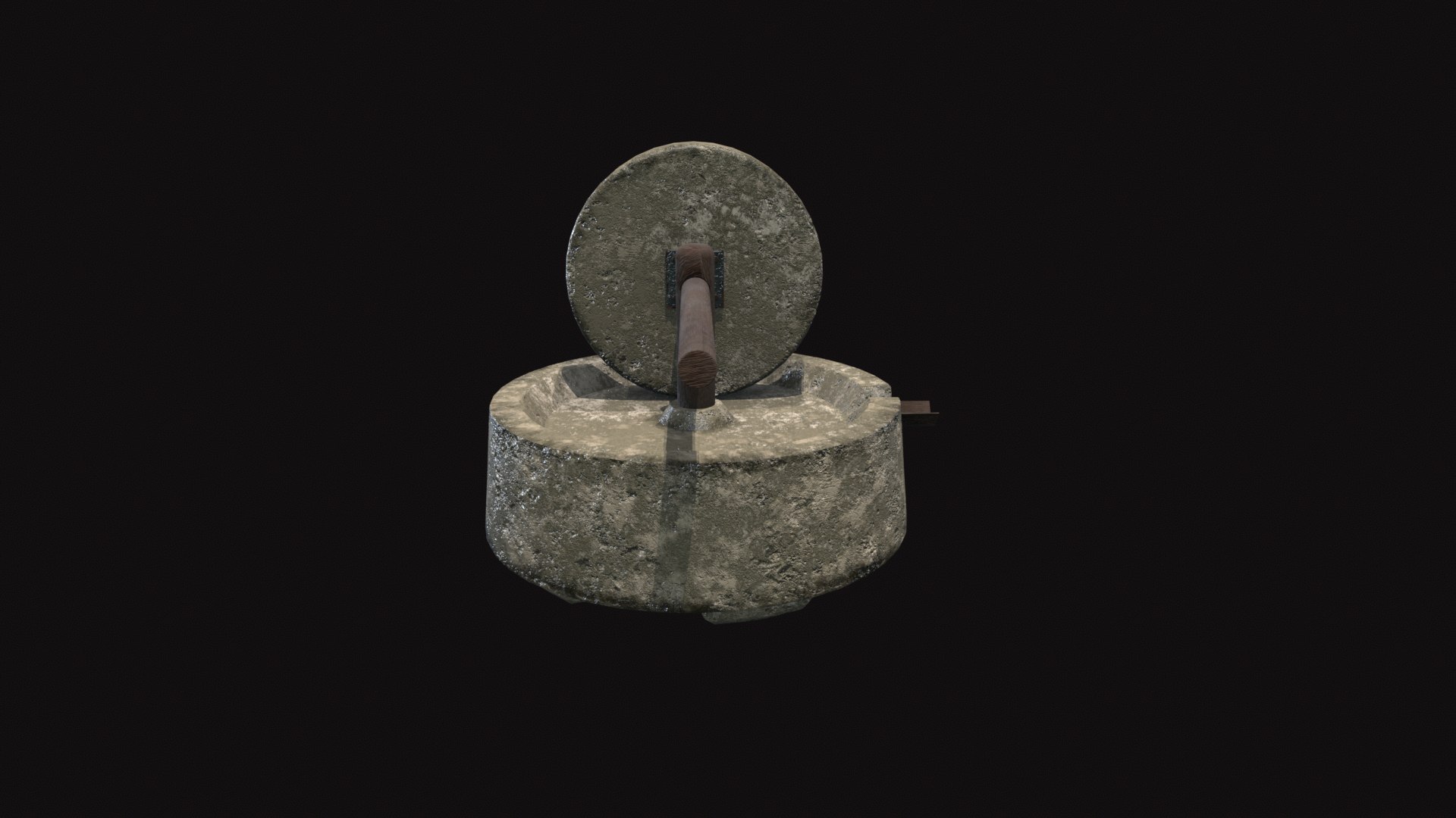 中世纪磨石3D模型 - TurboSquid 2310706