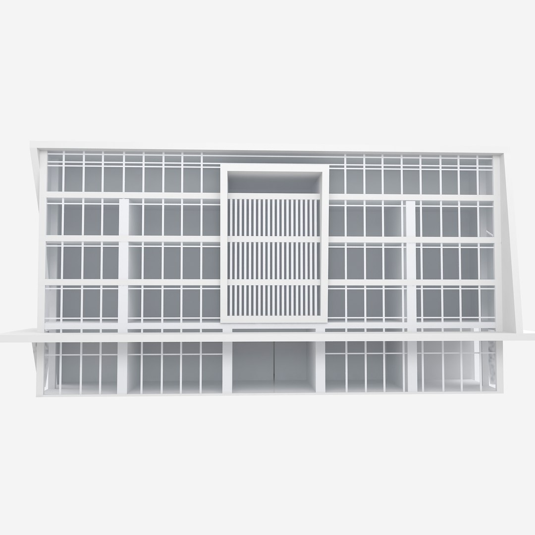 3D model building architecture - TurboSquid 1690625