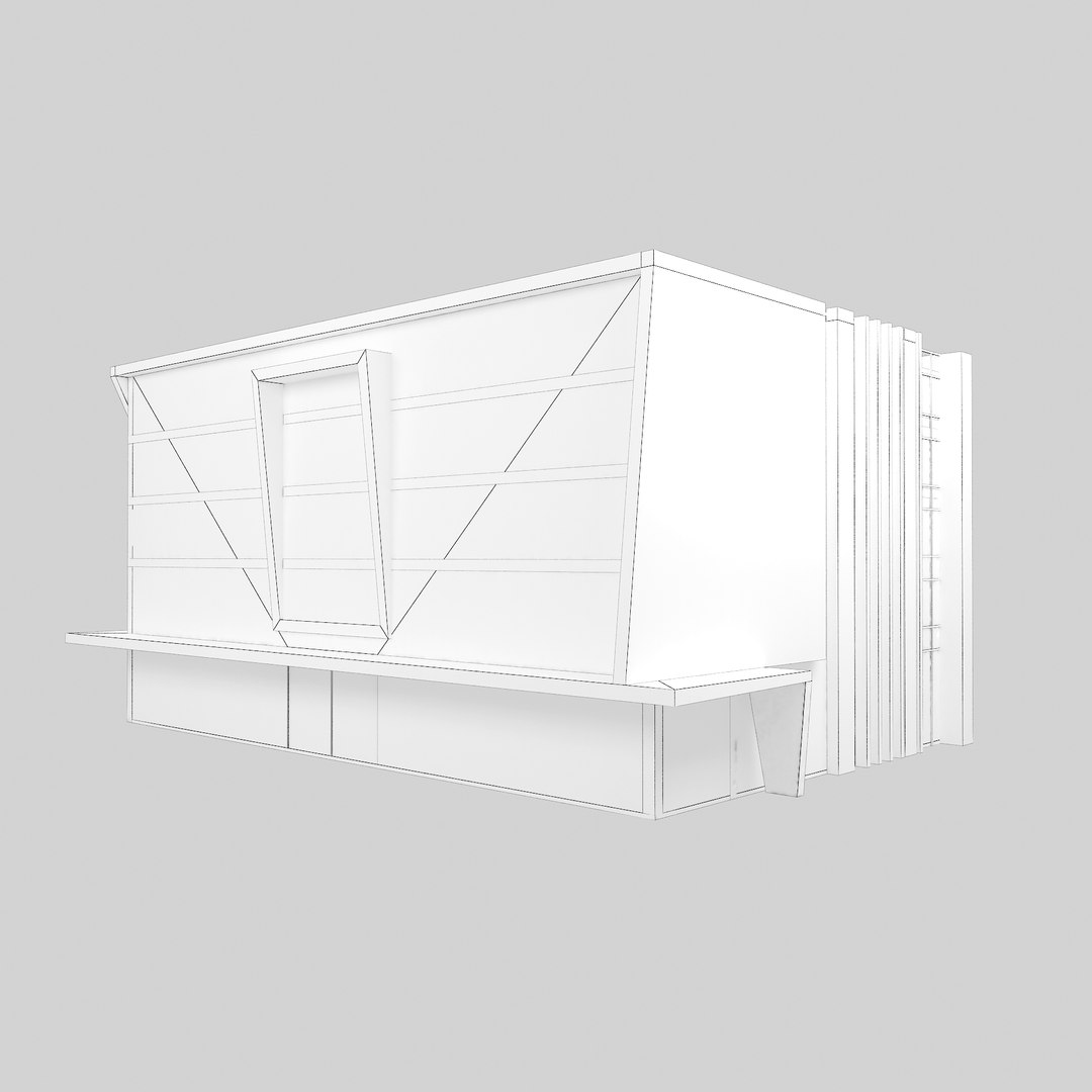 3D model building architecture - TurboSquid 1690625