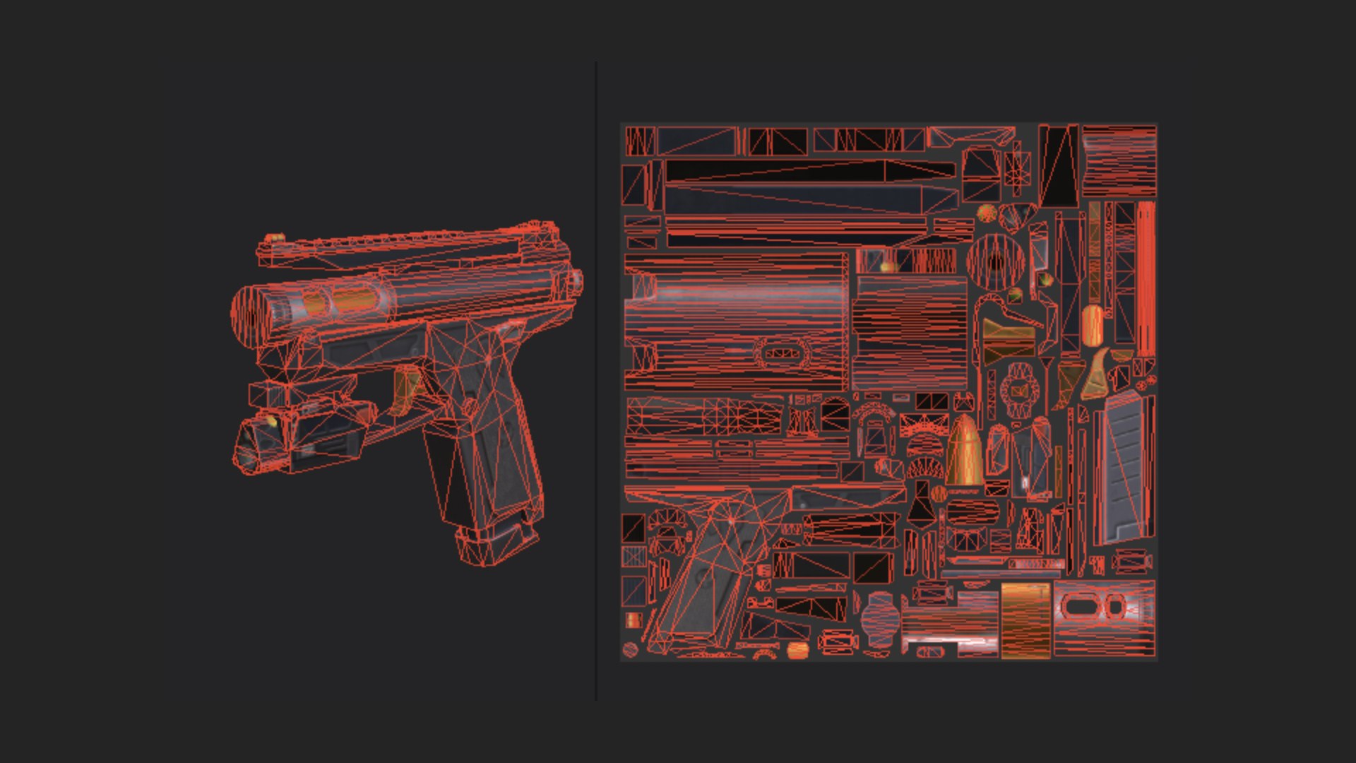 3D Pistol 3D Model 038 - TurboSquid 2511915