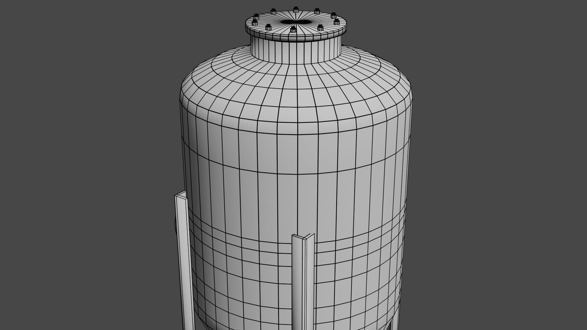 Oil tank 3D model - TurboSquid 1674805