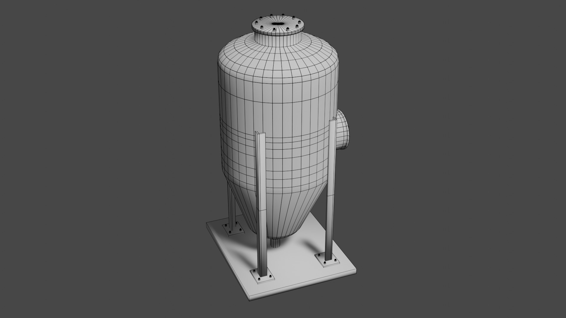 Oil tank 3D model - TurboSquid 1674805