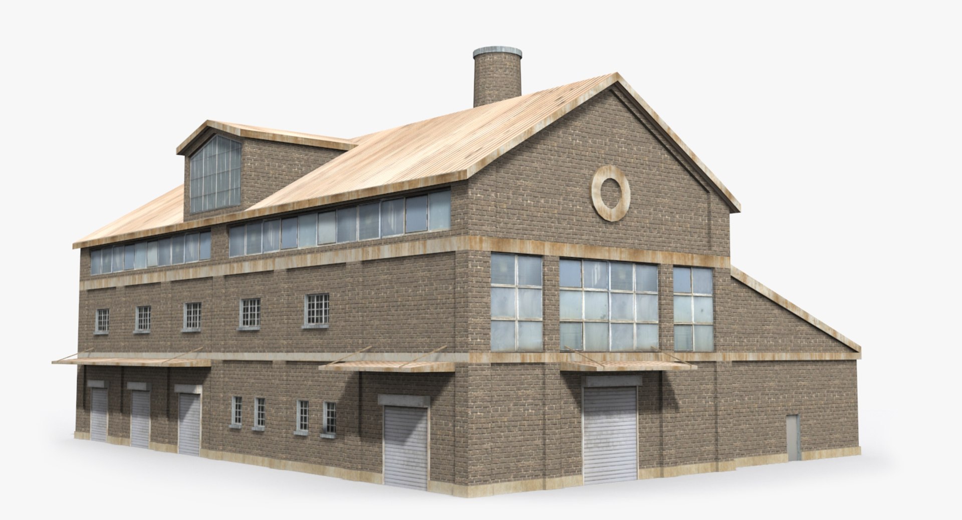 3D Ready Warehouse Factory - TurboSquid 1547411