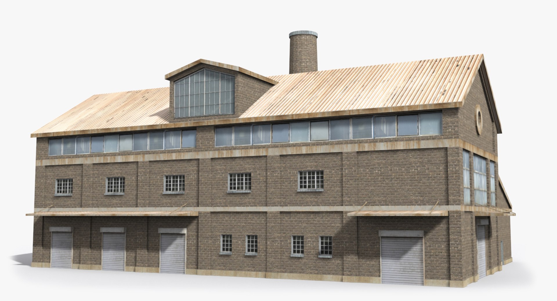 3D Ready Warehouse Factory - TurboSquid 1547411