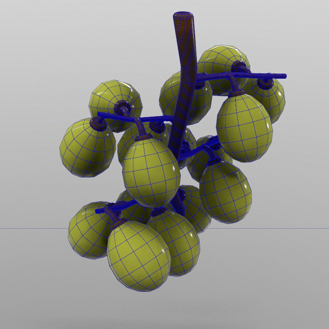 Grapes Ready Games 3D Model - TurboSquid 1288044