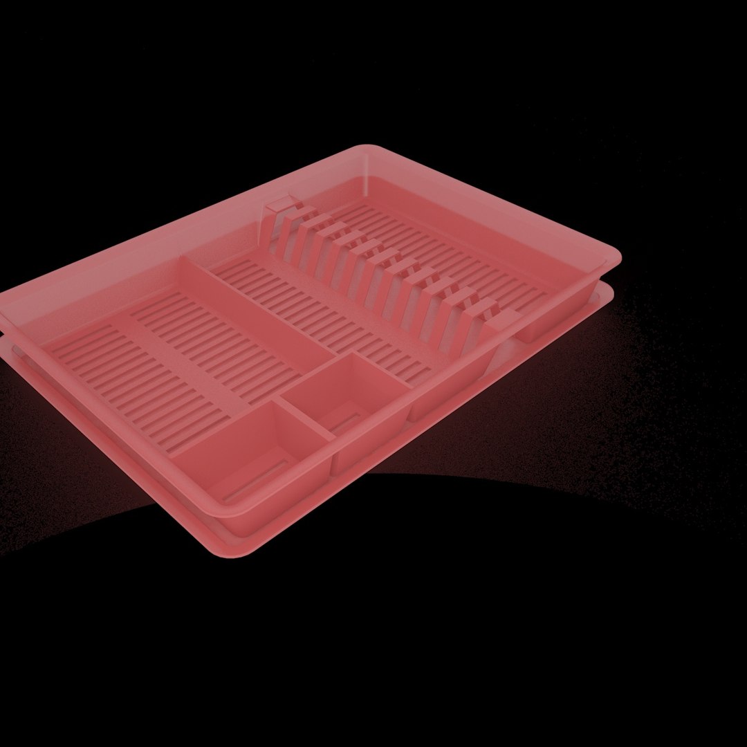 V-ray Dish Drainer 3d Max