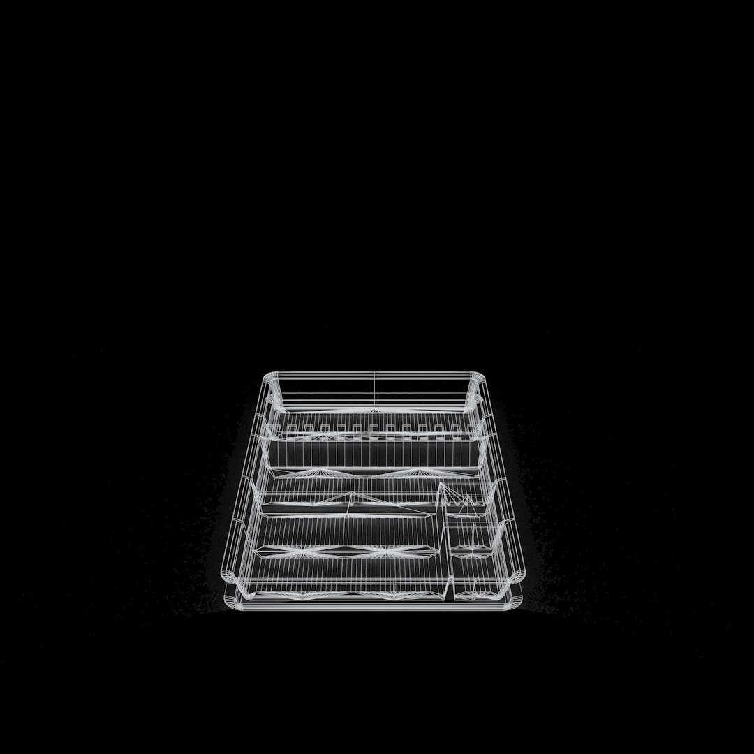 V-ray Dish Drainer 3d Max