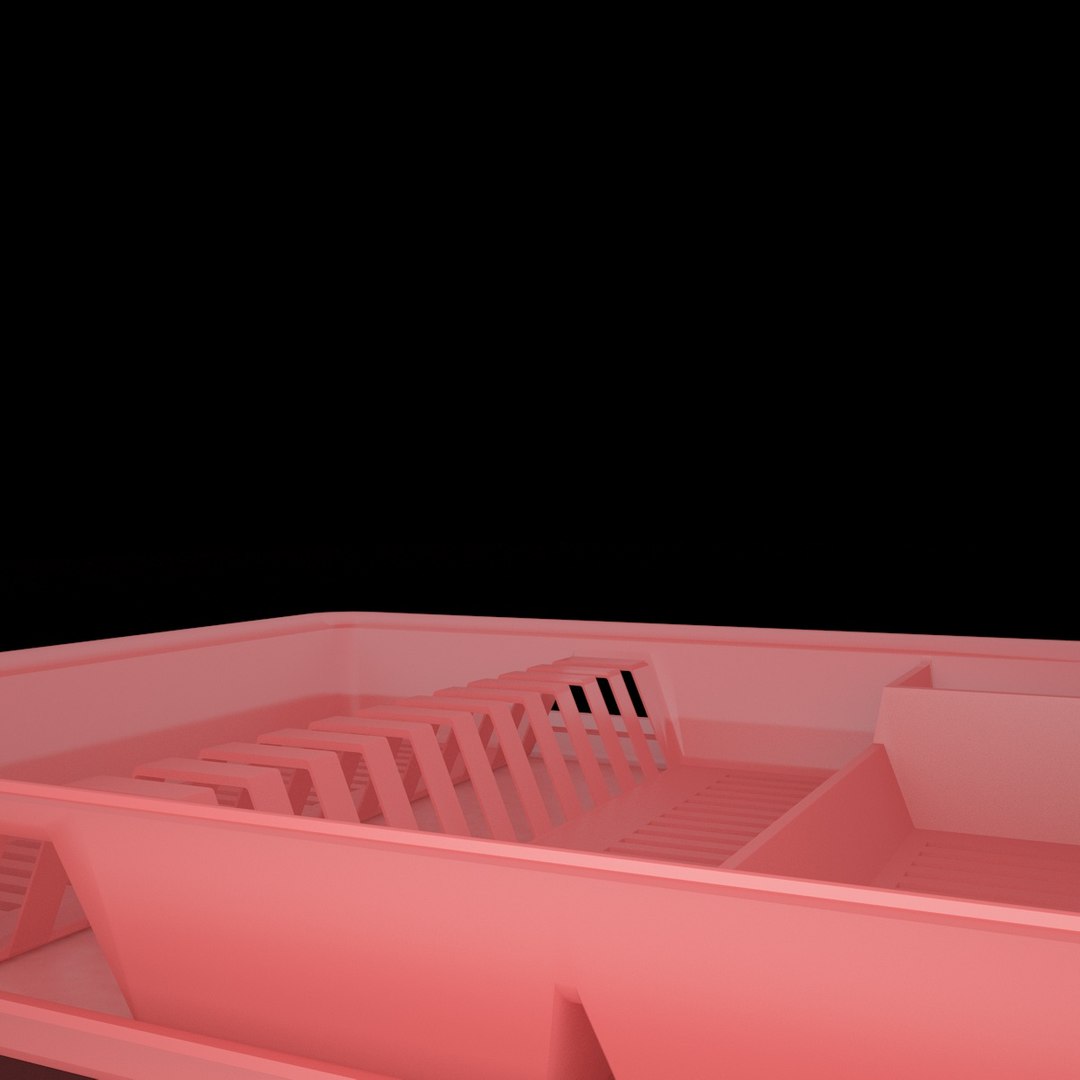 V-ray Dish Drainer 3d Max