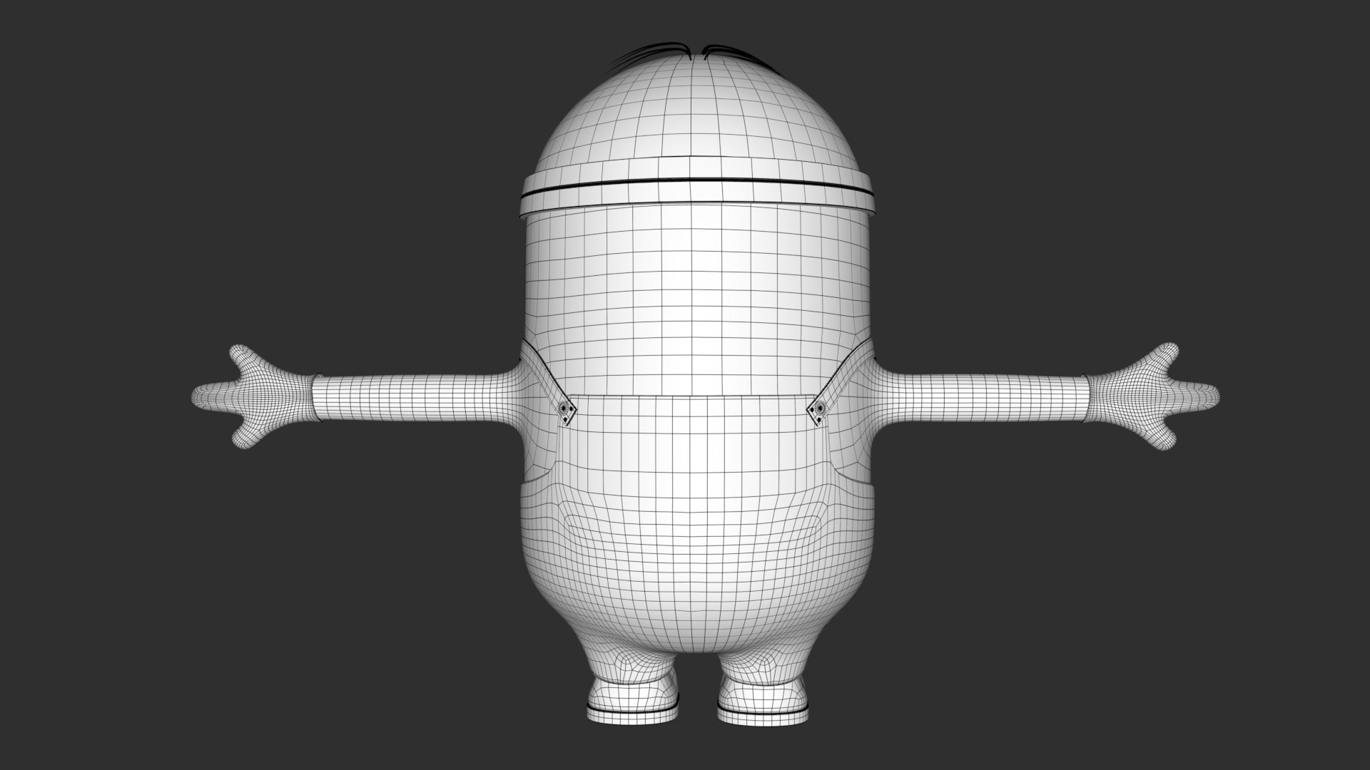 3D Minion Model - TurboSquid 2028393