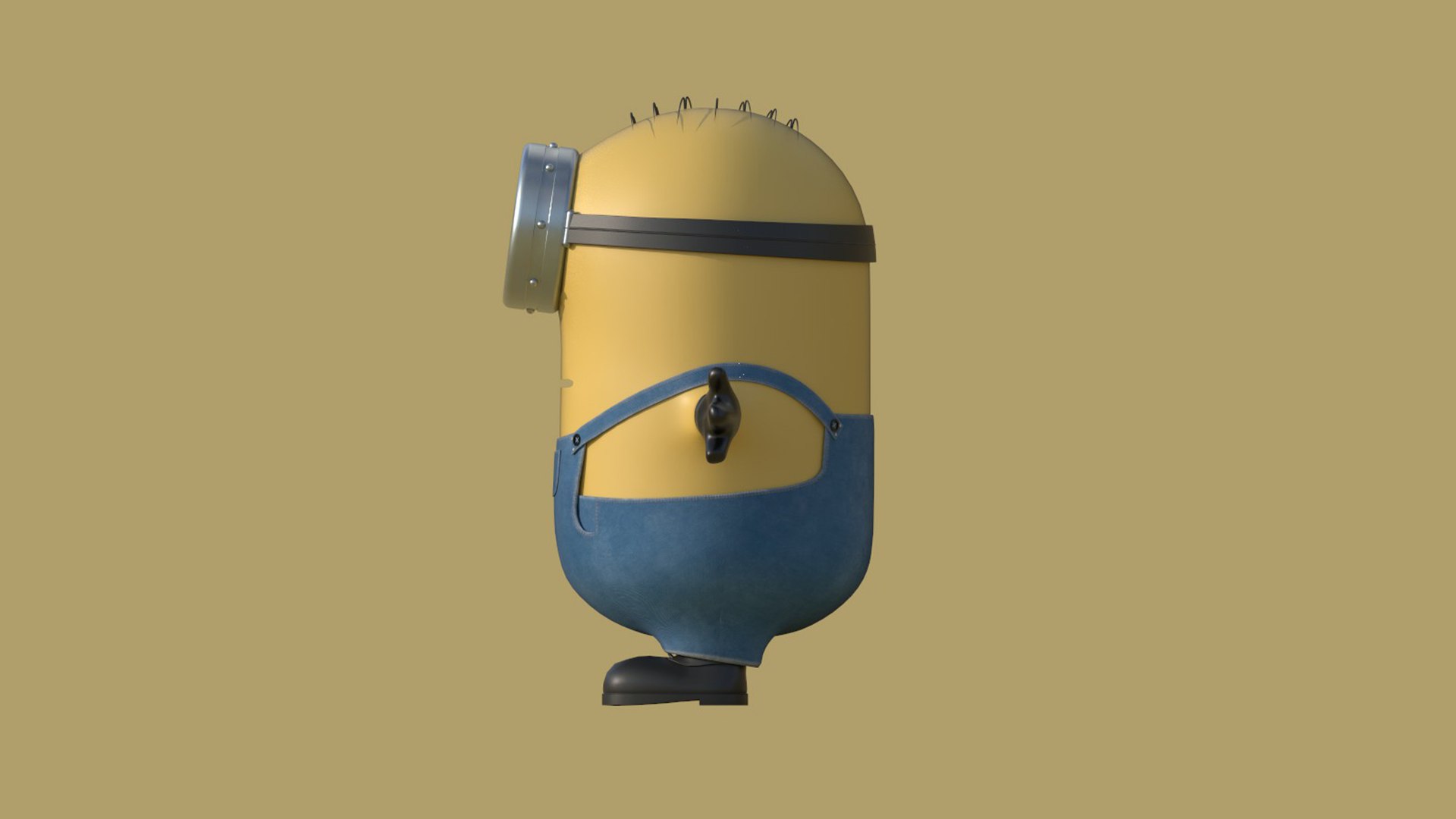 3D Minion Model - TurboSquid 2028393