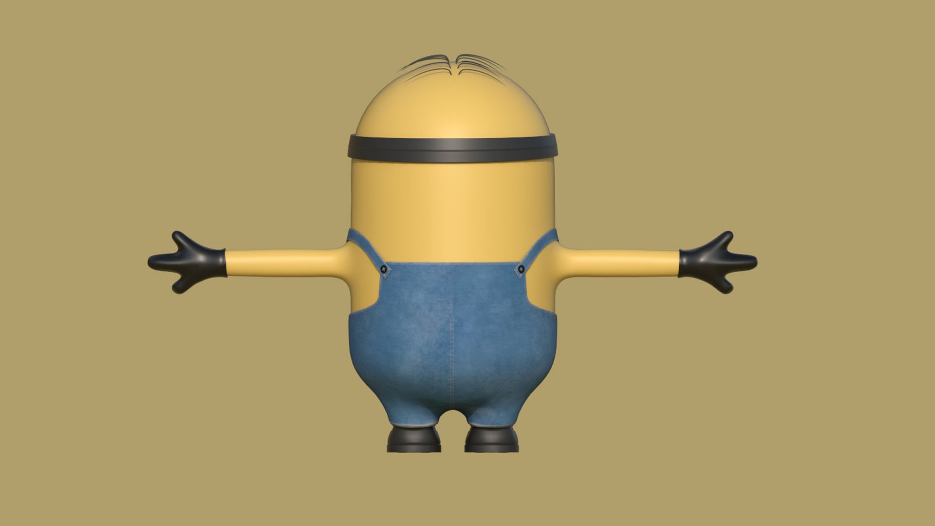 3D Minion Model - TurboSquid 2028393