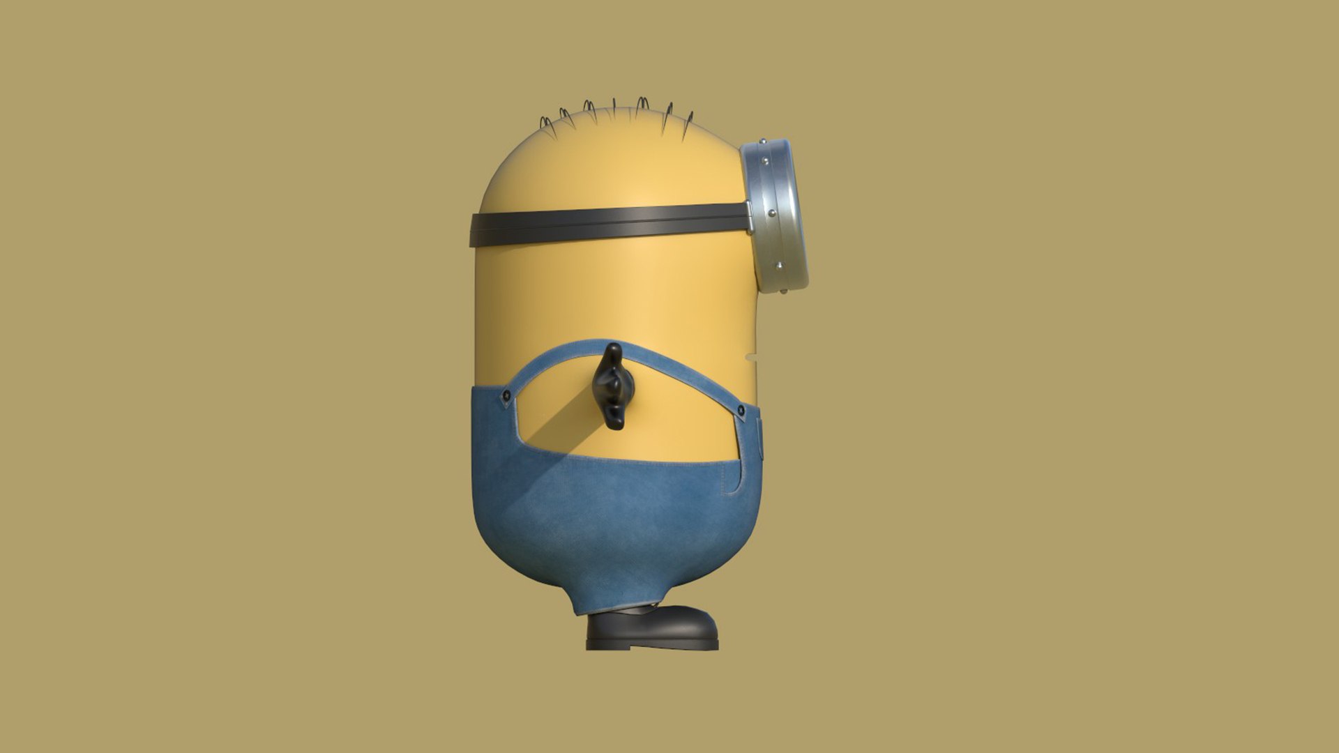 3D Minion Model - TurboSquid 2028393