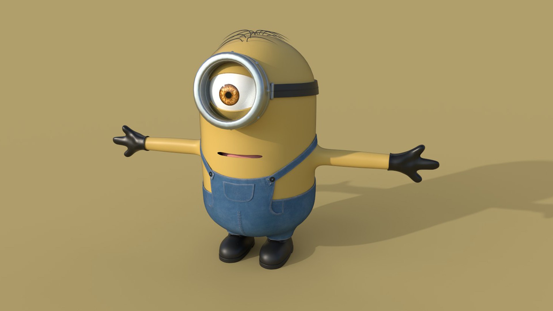 3D Minion Model - TurboSquid 2028393
