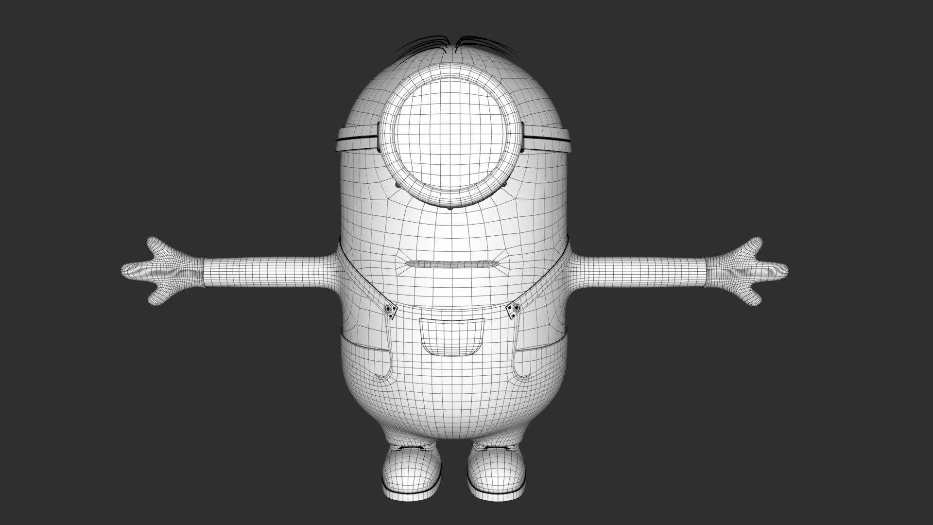 3D Minion Model - TurboSquid 2028393
